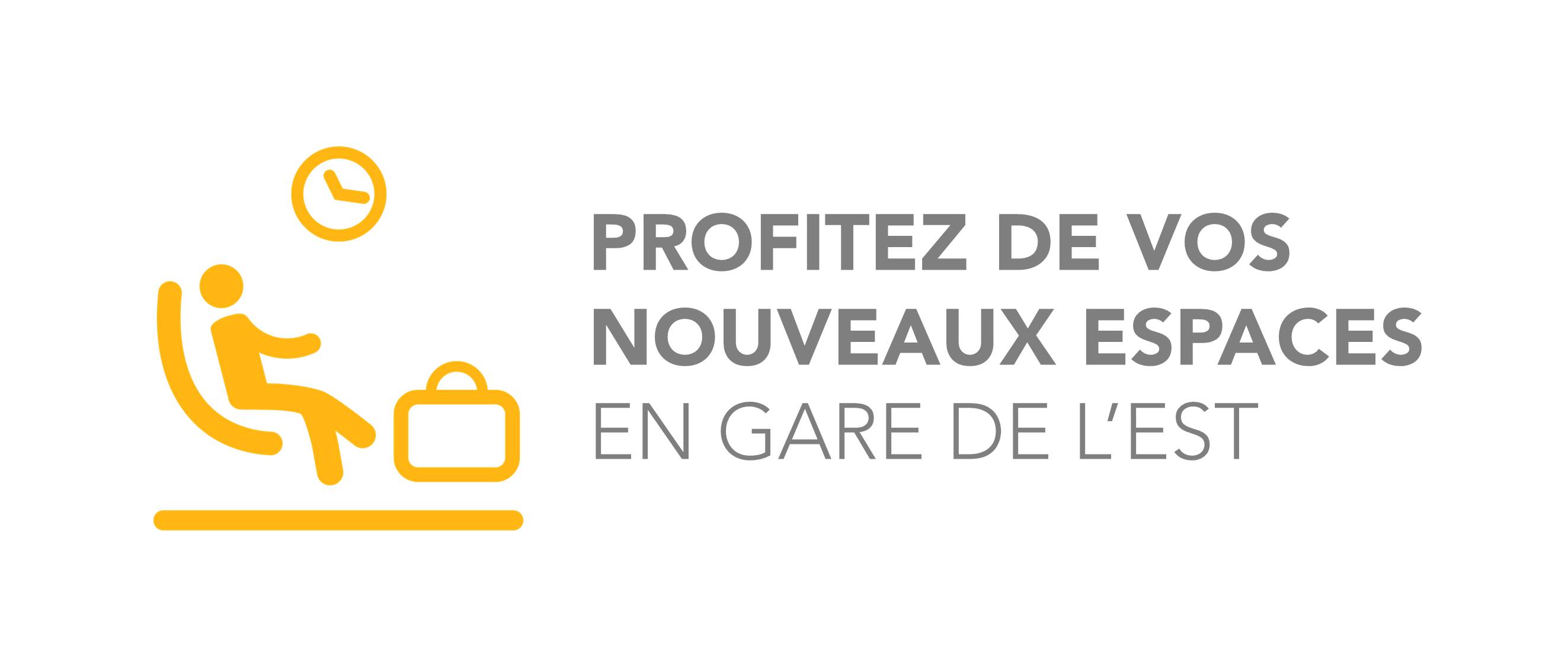 Vos nouveaux espaces d'attente en Gare de l'Est | Ligne P
